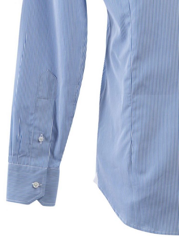 TURATI blue mini striped shirt – Welcome on Santillo1970.com