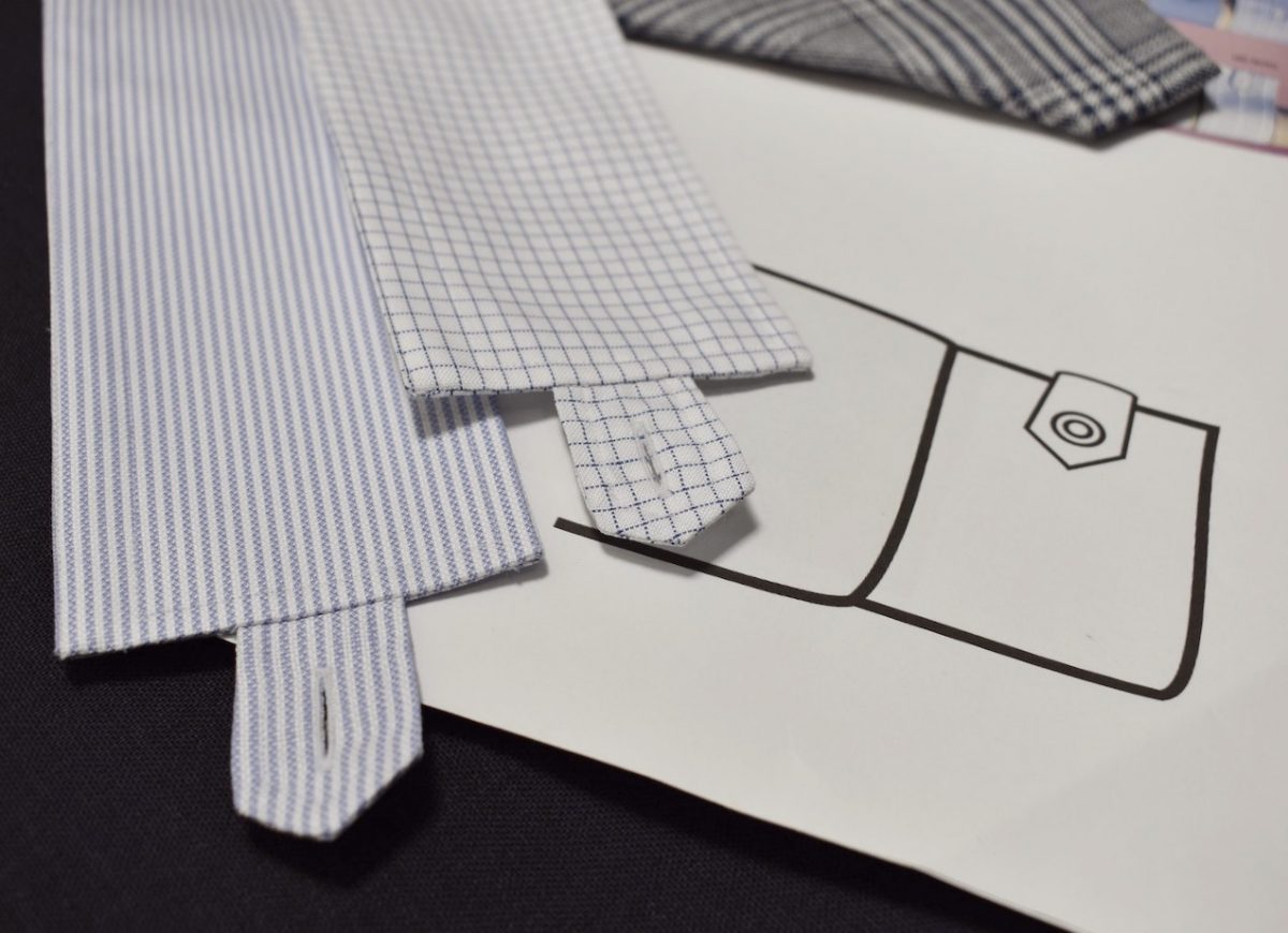 CUFFS DESIGN: Italian and tab – Welcome on Santillo1970.com